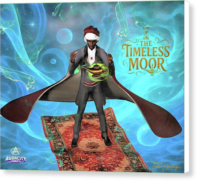 The Rise of The Timeless Moor - Canvas Print – Todd Harbinger Originals